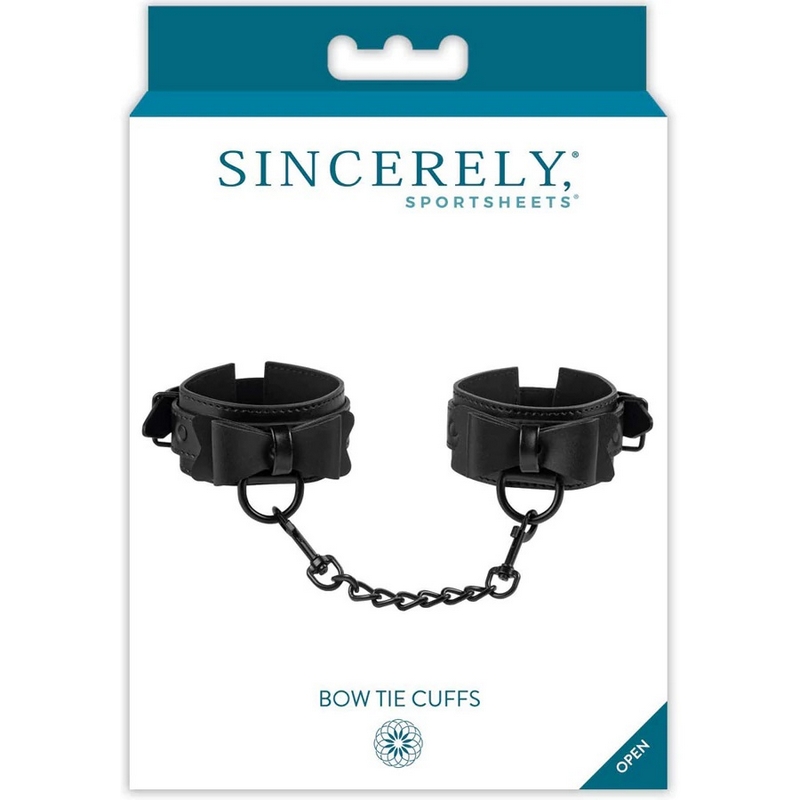 Sportsheets Bow Tie Cuffs: Restraint & Style | Condoms Canada